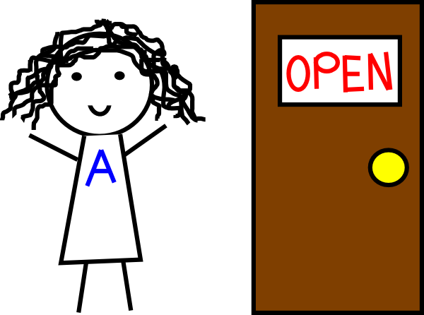 Download Abbie With Door Svg Clip Arts 600 X 446 Px PNG Image with No ...