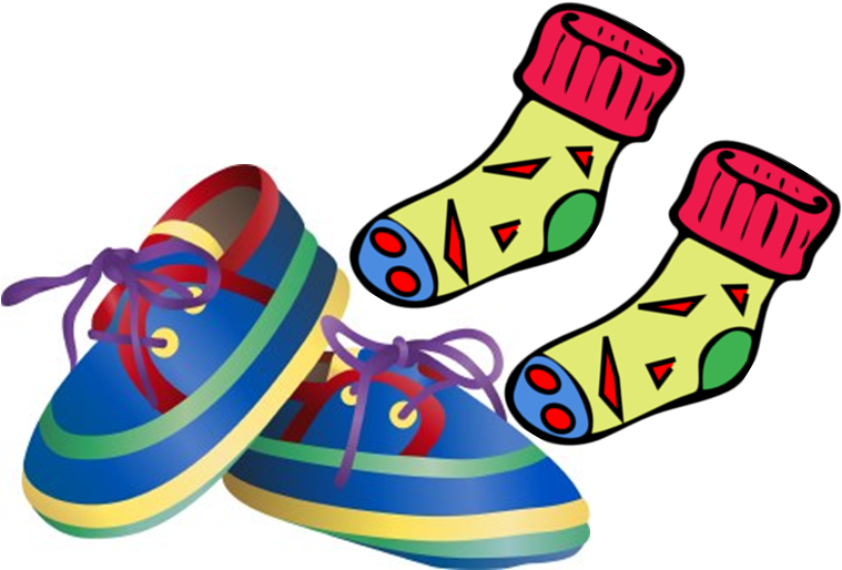 Socks And Shoes Clip Art - Free Transparent PNG Download - PNGkey