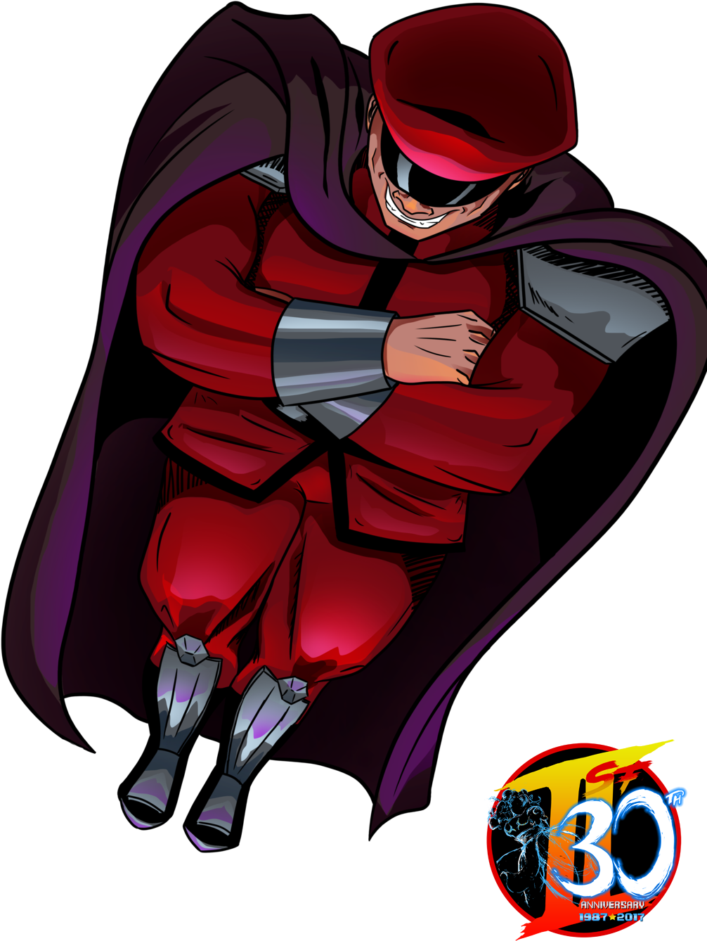 Download Our Street Fighter 30th Tribute - M Bison Deviantart PNG Image ...