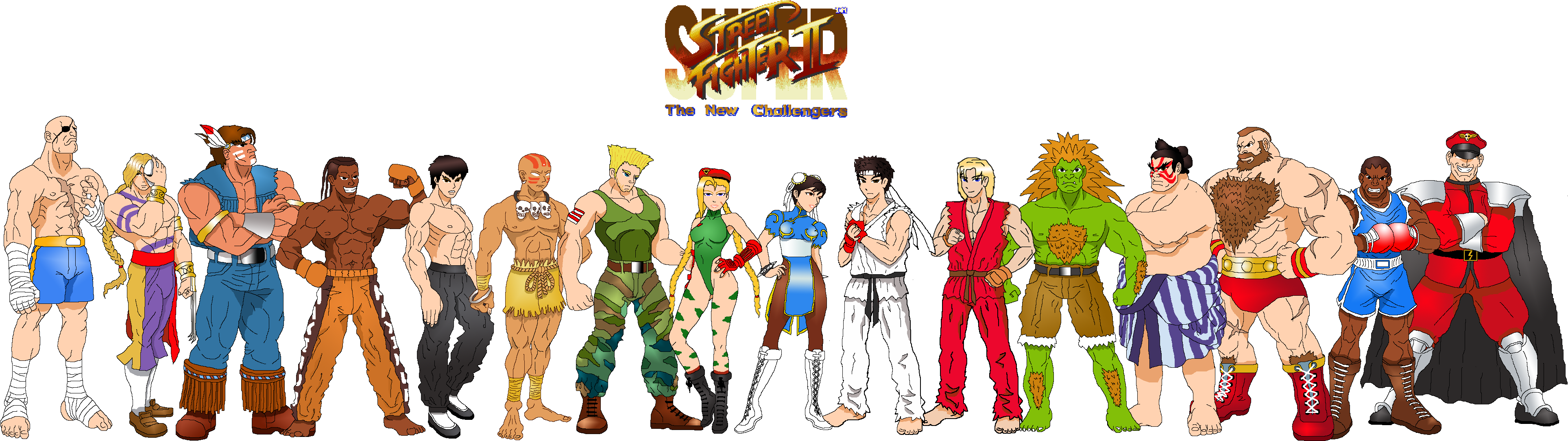 Download Street Fighter 2 Wallpapers - Street Fighter Character Heights ...