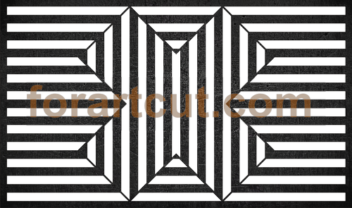 Download Dxf Files For Cnc - Coffer Illusion PNG Image with No ...