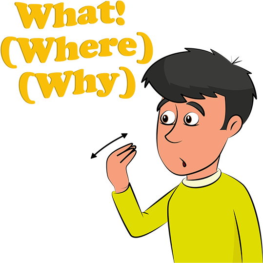 Download Speak With Your Hands Messages Sticker-2 - Cartoon PNG Image ...