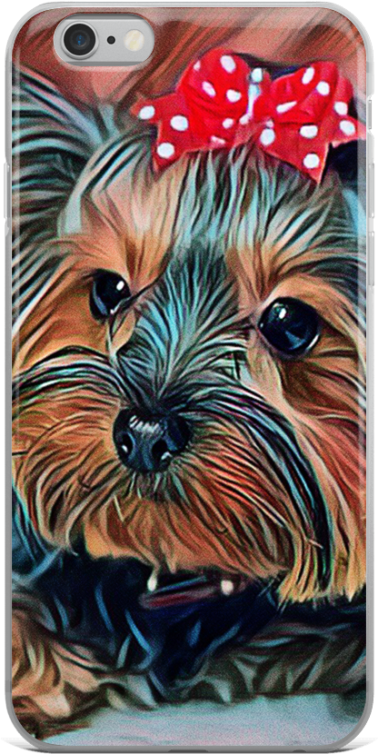 Download Yorkie Iphone Case - Yorkshire Terrier PNG Image with No ...