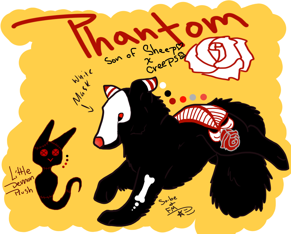 Download Phantom Is The Artist Of The Family, He's A Musical - Cartoon ...