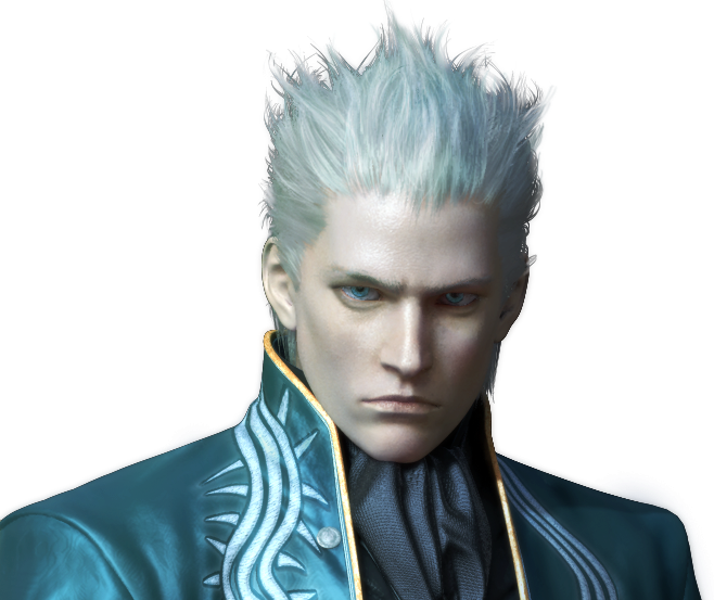 Vergil - 3d Anime Character Male - Free Transparent PNG Download - PNGkey