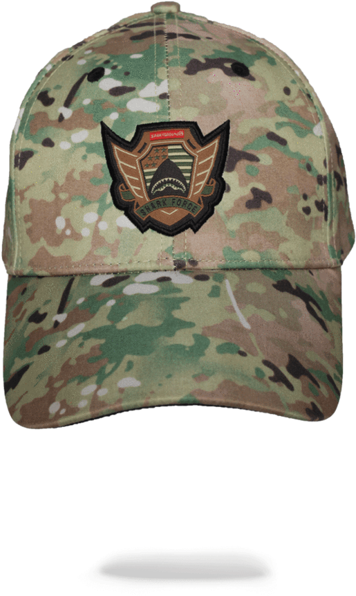 Download Sprayground- Multicam Hat Hat - Hat PNG Image with No ...