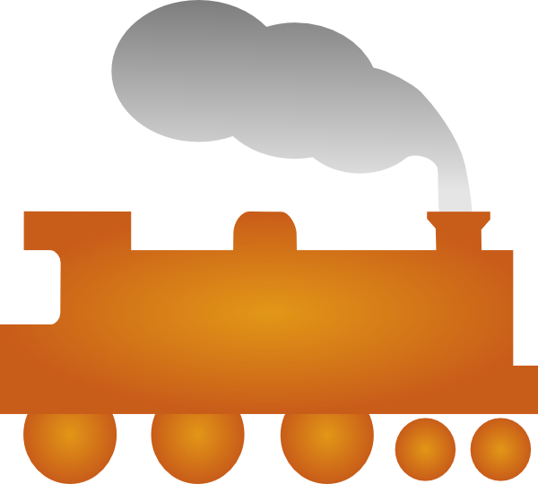 Download Orange Train Clipart PNG Image with No Background - PNGkey.com