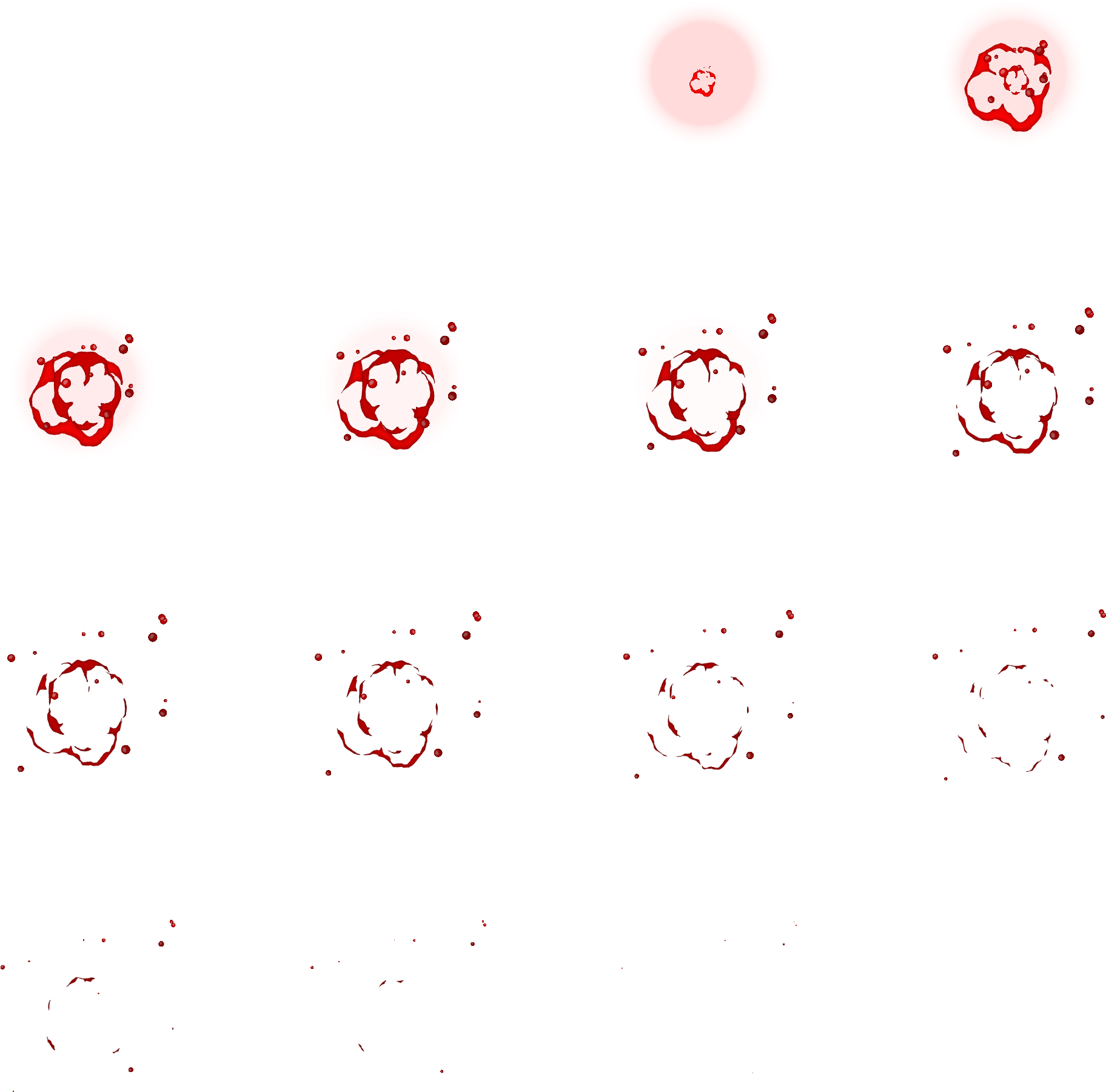 Download 1 - Blood Sprite Animation PNG Image with No Background ...