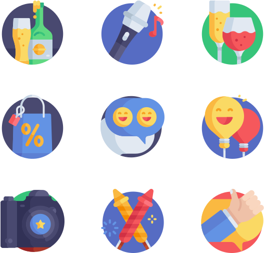 Download Happiness - Flat Icon PNG Image with No Background - PNGkey.com