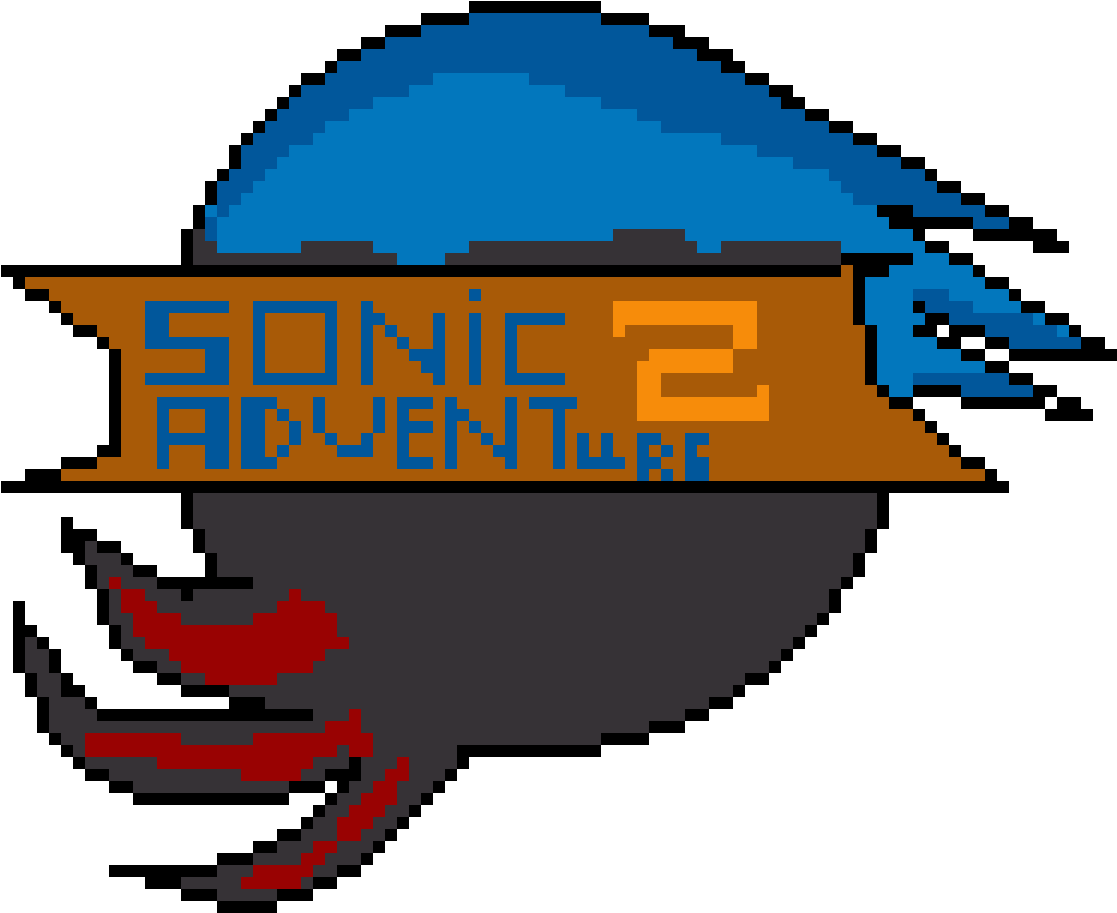 Download Sonic Adventure Logo PNG Image with No Background - PNGkey.com