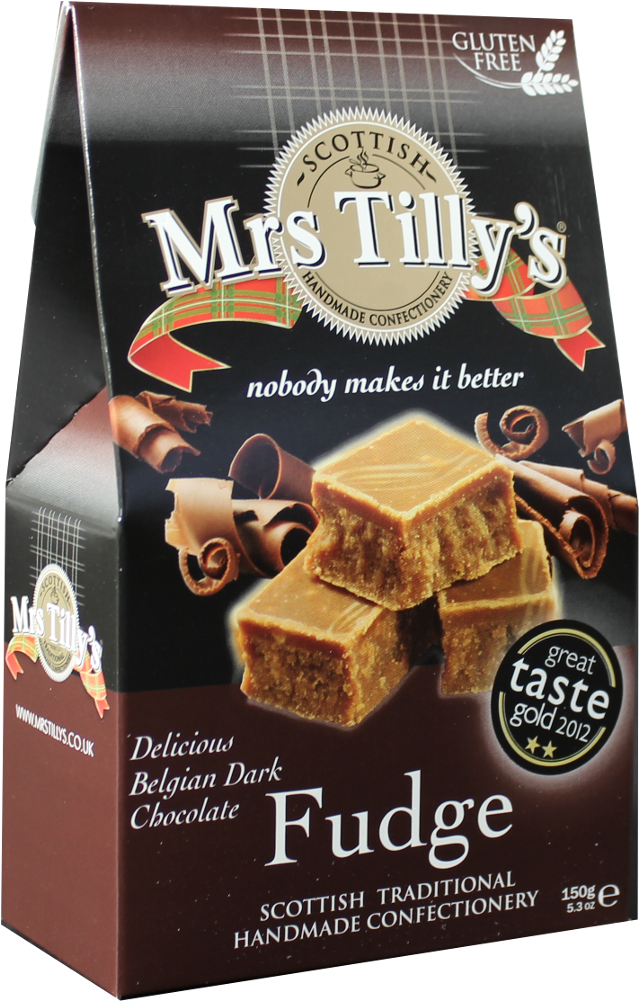 Download Belgian Chocolate Fudge Gift Box - Mrs Tilly's Fudge Tesco PNG ...