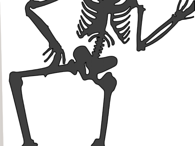 Skeleton Clipart Dancing - Dance Skeleton Transparent Background - Free ...