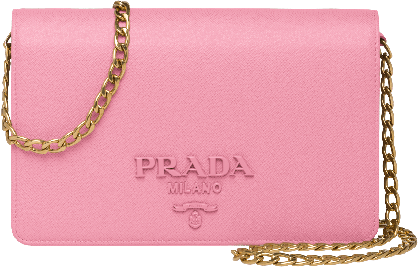 Pink Prada Bag - Free Transparent PNG Download - PNGkey