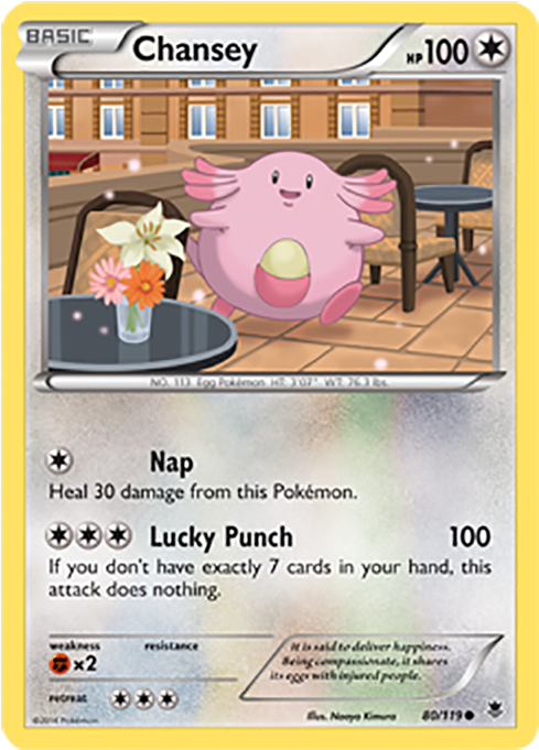 Download Chansey 80/119 - Chansey Cards PNG Image with No Background ...