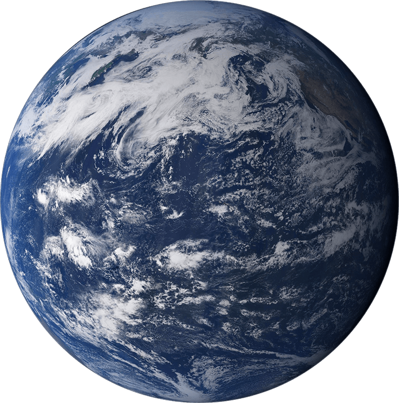 Download Ocean World From Space PNG Image with No Background - PNGkey.com