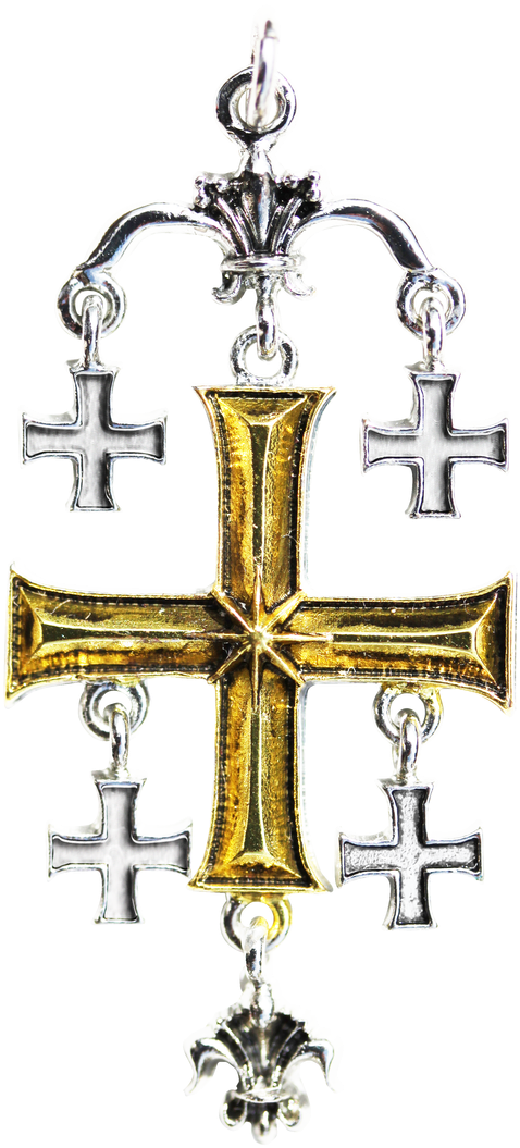 Jerusalem Cross - Free Transparent PNG Download - PNGkey
