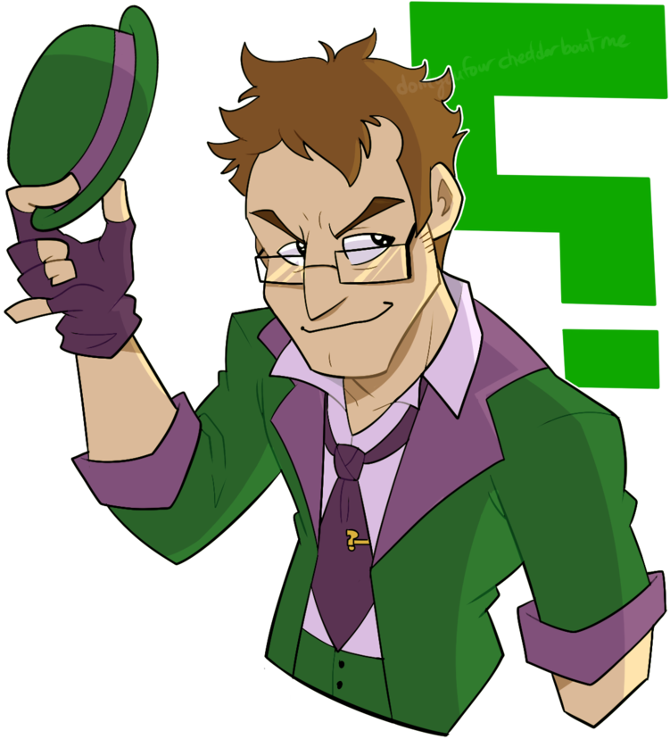 The Riddler Fanart - Riddler - Free Transparent PNG Download - PNGkey