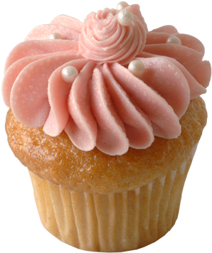Download Fancy Mini Strawberry Cupcake - Cupcake PNG Image with No ...