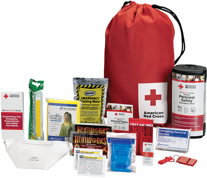 Download Be Red Cross Ready - Tsunami First Aid Kit PNG Image with No ...