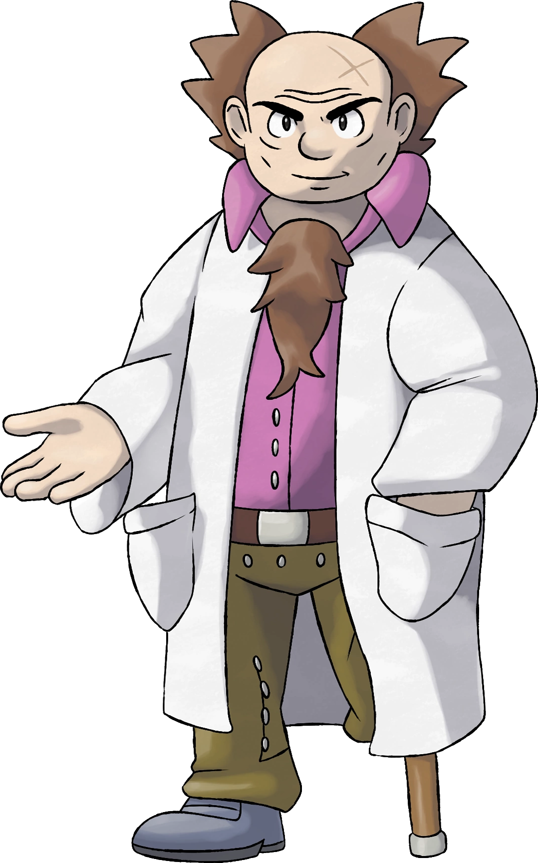 Download Professor Stump - Pokemon Clover Professor Stump PNG Image ...