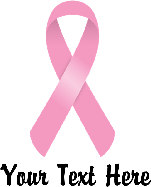 Download Pink Awareness Ribbon Customized Banner - Ribbon PNG Image ...