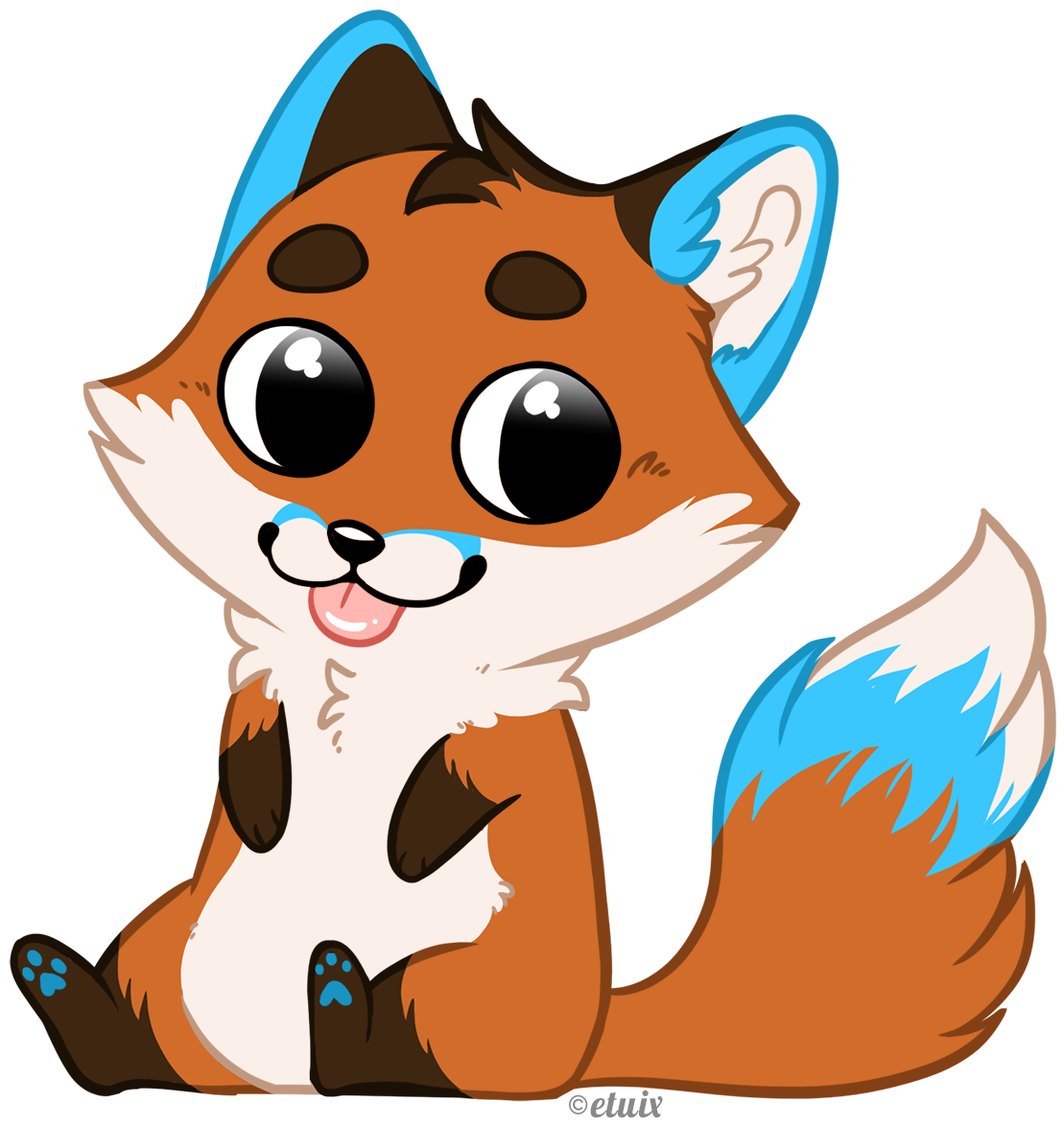 Download Fox Derp - Cartoon PNG Image with No Background - PNGkey.com