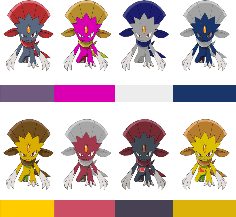 Download Palette Swaps And Alternate Costume W/palette Swap - Pokemon ...