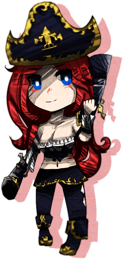 Miss Fortune - Illustration - Free Transparent PNG Download - PNGkey