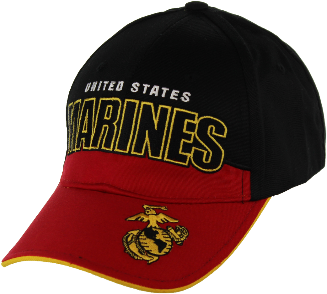 Download 34905 - U - S - Marines Cap Ega Logo Sandwich Bill - Baseball ...