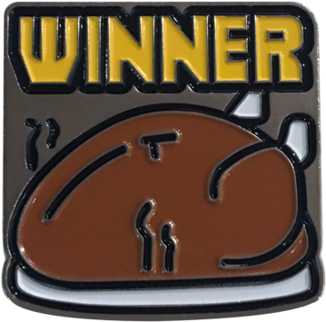 Download Winner, Winner, Chicken Dinner - Badge PNG Image with No ...