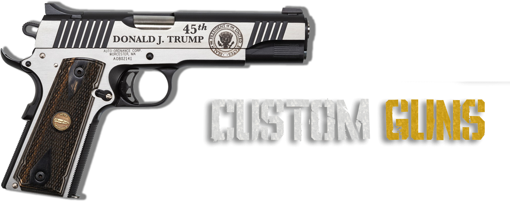 Download "trump 45" - Firearm PNG Image with No Background - PNGkey.com