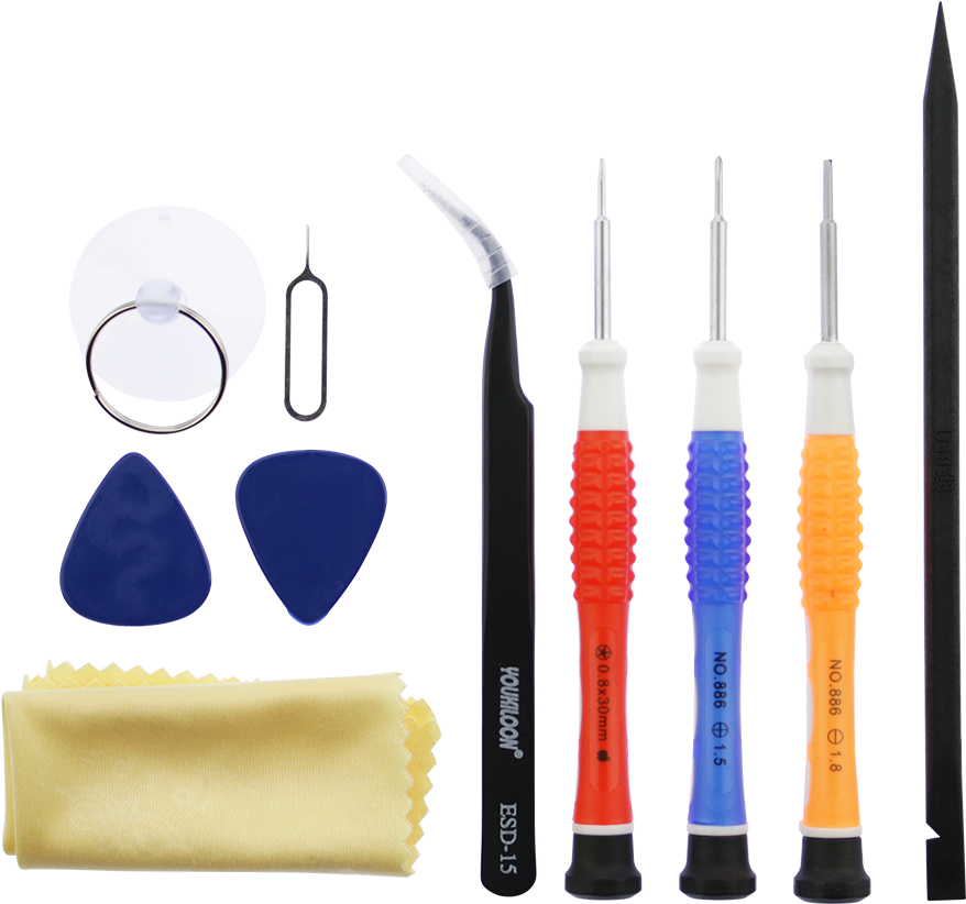 Download Complete Repair Tool Kit For Iphones - Iphone Screwdrivers Png ...