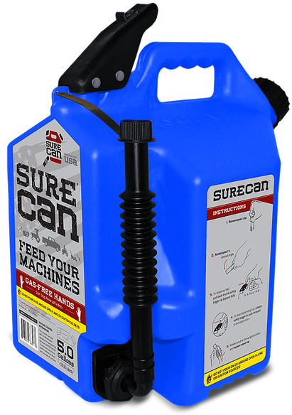 Download Surecan - Gas Can With Bottom Spout PNG Image with No ...