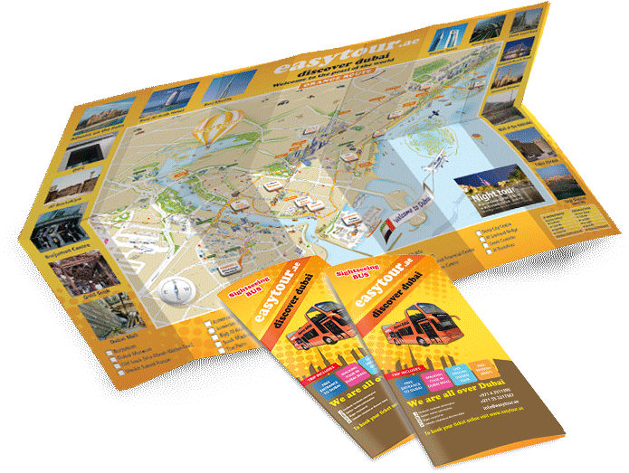 Download This 3d Illustrated Brochure Map Is User Friendly, - Flyer PNG ...