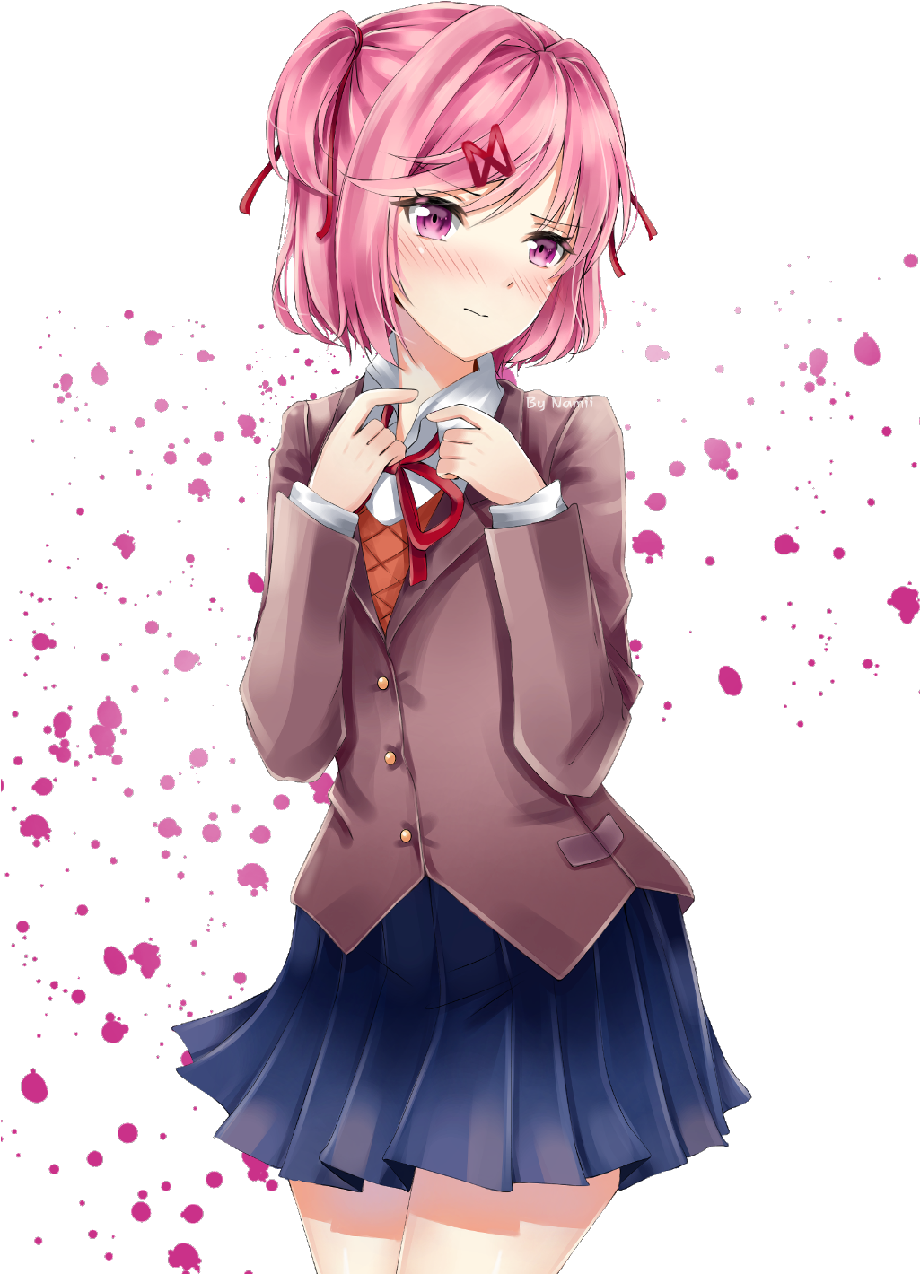 Download Report Abuse - Natsuki Ddlc PNG Image with No Background ...