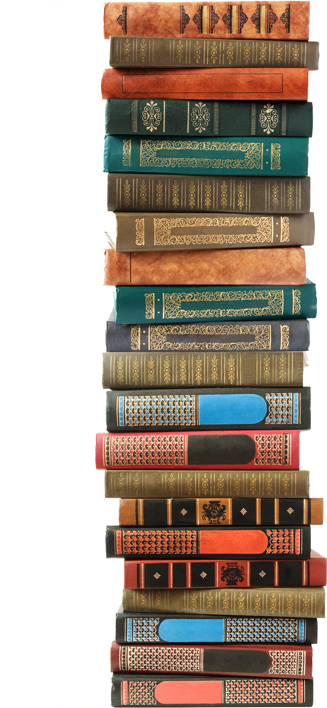 Download Book Stack Oso - Wall Decal PNG Image with No Background ...