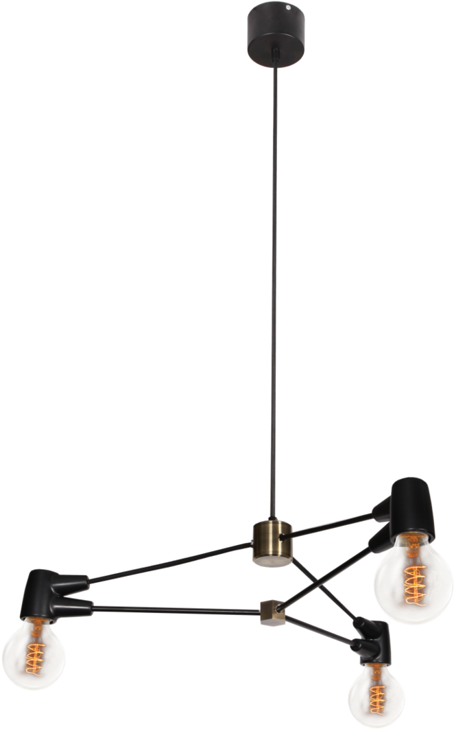 Download Hommel Pendant 3 Light - Ceiling PNG Image with No Background ...