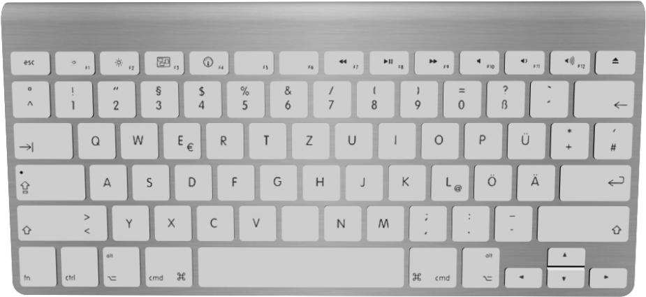 Download 1000 X 1000 7 - Macbook Pro 13.3 Retina Keyboard PNG Image ...
