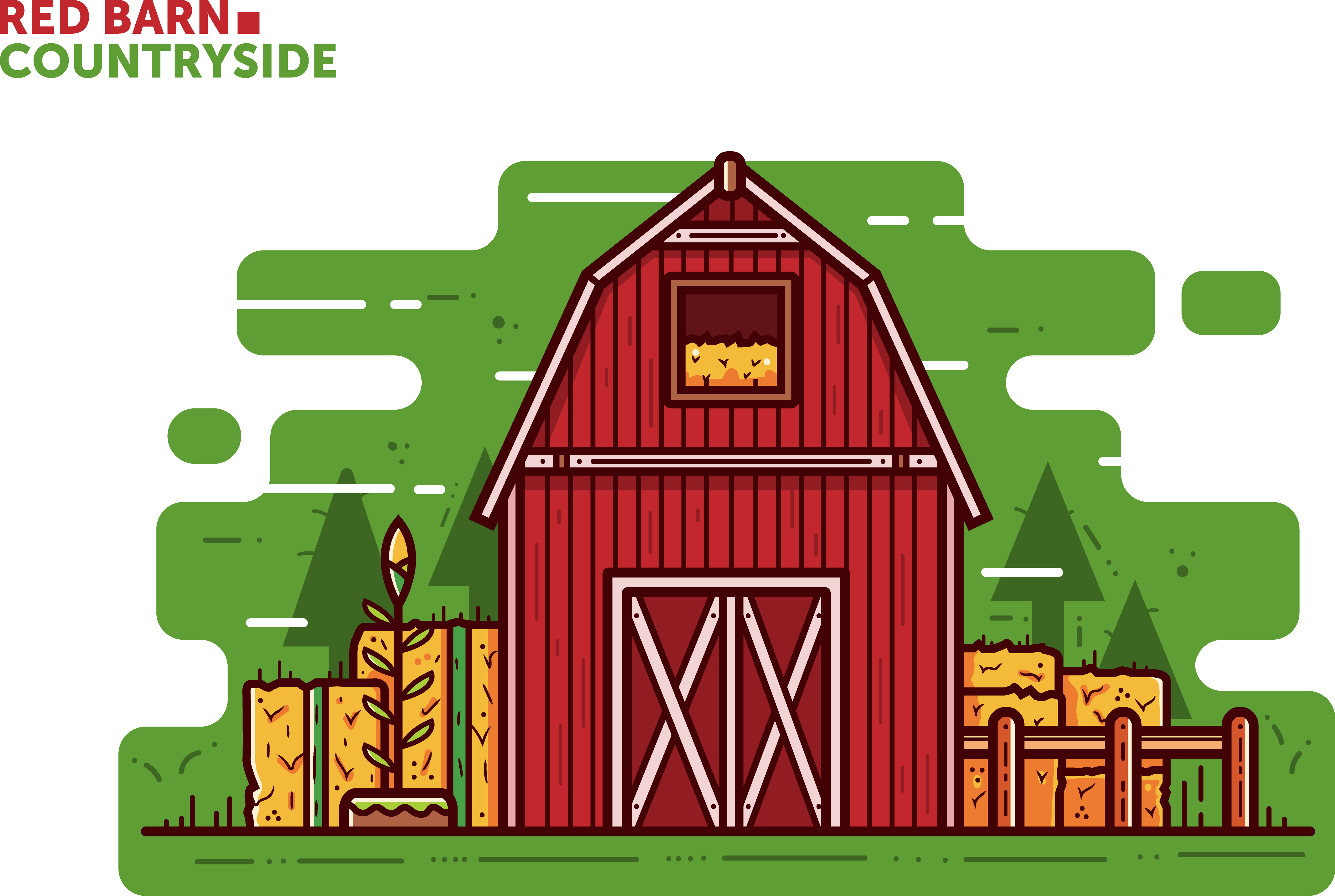 Download Building Barn Drawing - Barn Drawing PNG Image with No ...