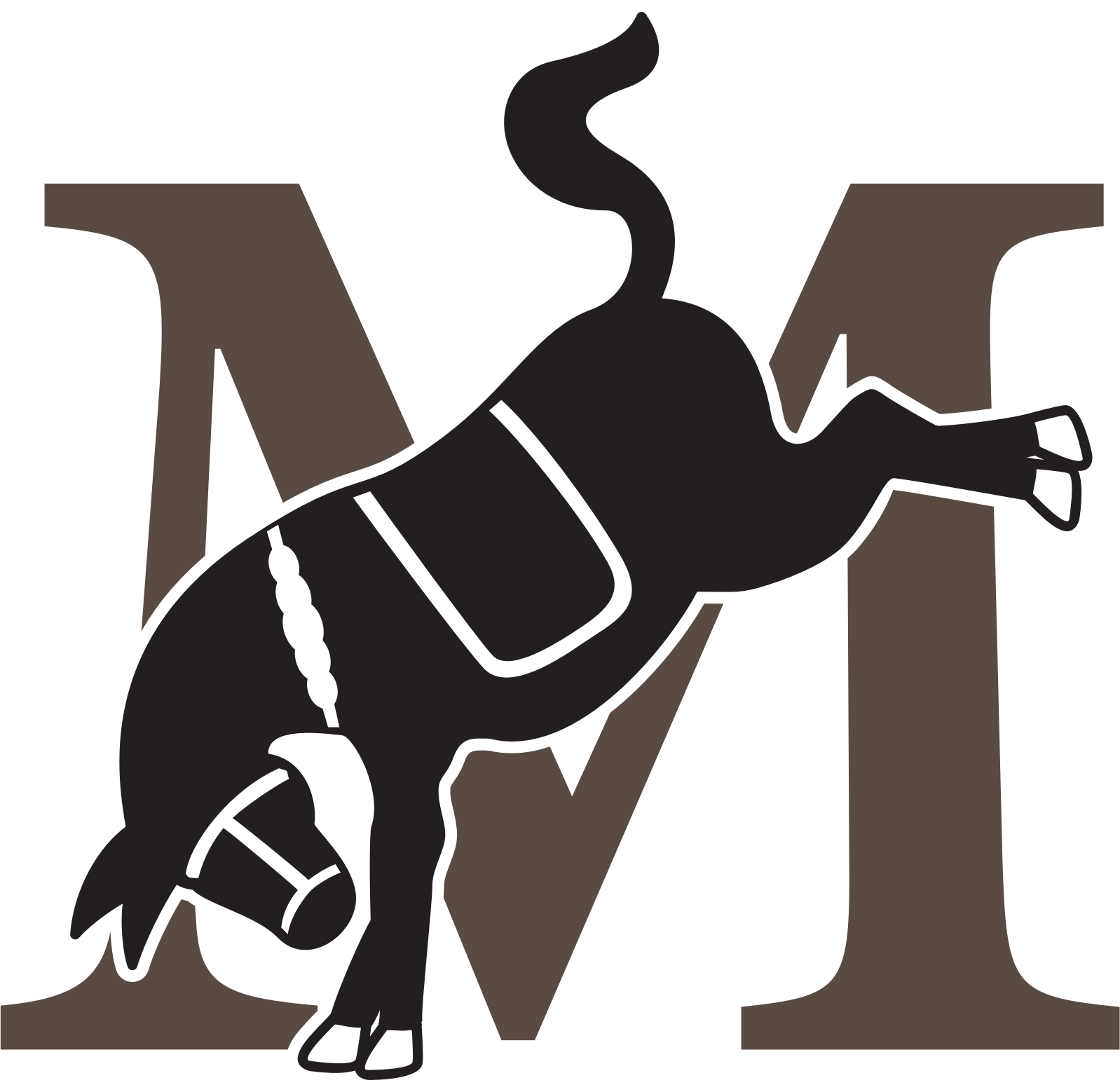 Download This Free Icons Png Design Of Kicking Mule PNG Image with No ...