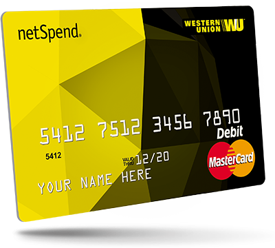 Download Get A Western Union® Netspend® Prepaid Mastercard® - Graphic ...
