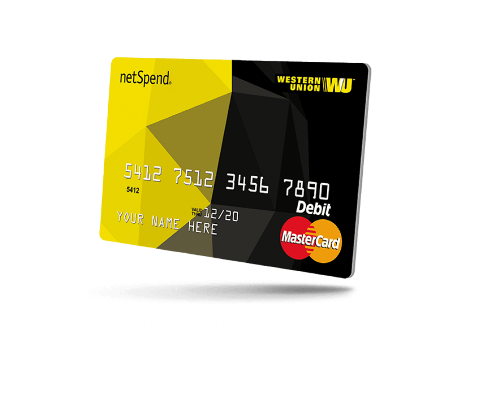 Download Western Union Netspend - Netspend PNG Image with No Background ...
