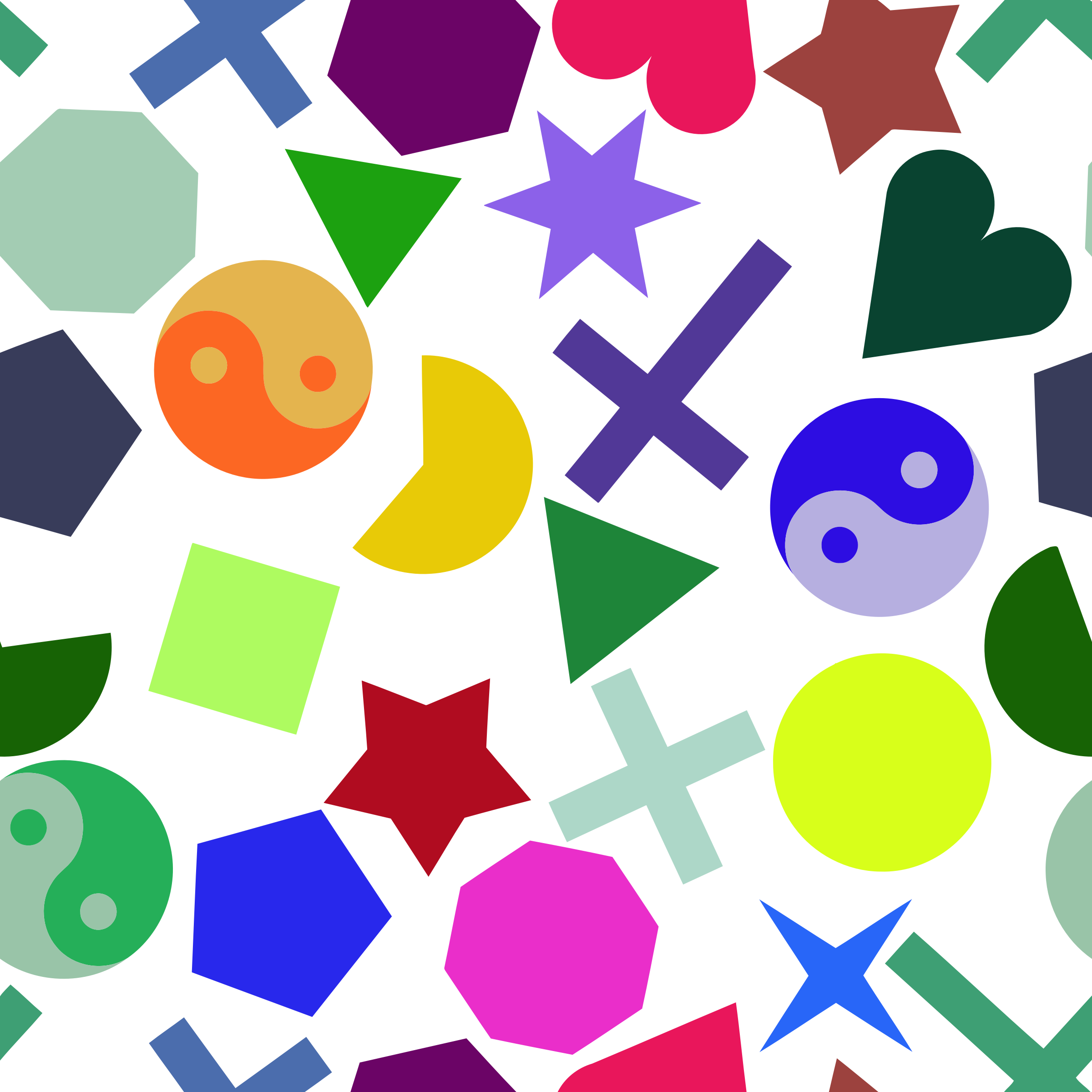 This Free Icons Png Design Of Random Shapes Seamless - Free Transparent ...