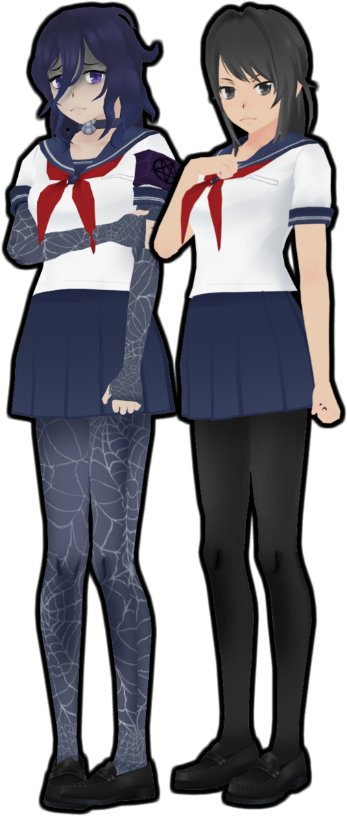 Download New Stockings By Aloholaart - Yandere Simulator Black Stockings PNG Image with No ...