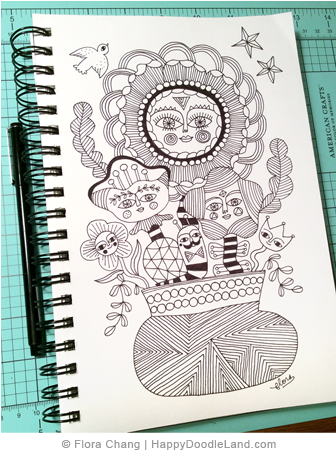 Download Vase © Flora Chang - Sketch PNG Image with No Background ...