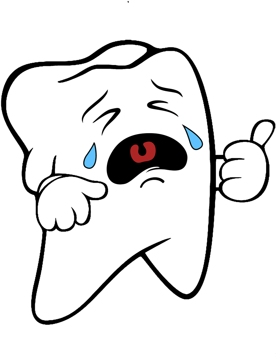 Download Crying Tooth Clipart - Diente Llorando Png PNG Image with No ...