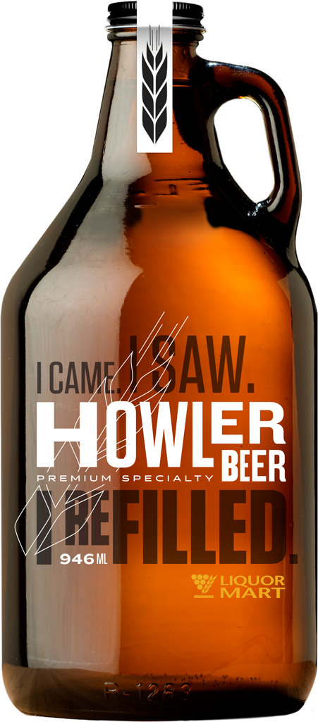 Download Howler Empty Bottle - Glass Bottle PNG Image with No ...