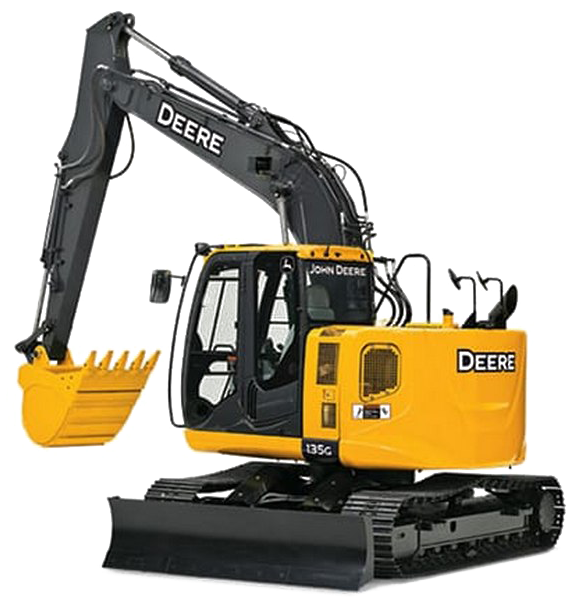 Download Excavator Download Transparent Png Image - John Deere 138 ...