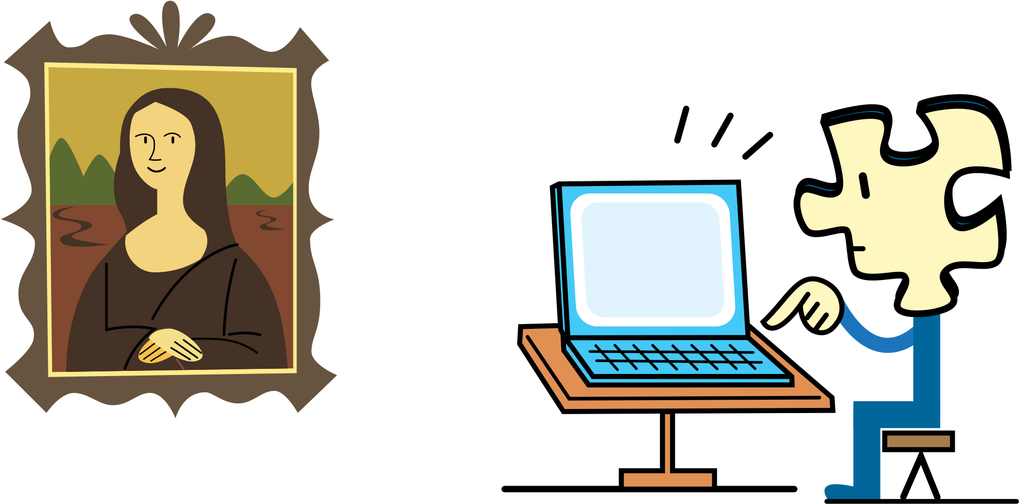 Download Open - Clip Art Mona Lisa PNG Image with No Background ...