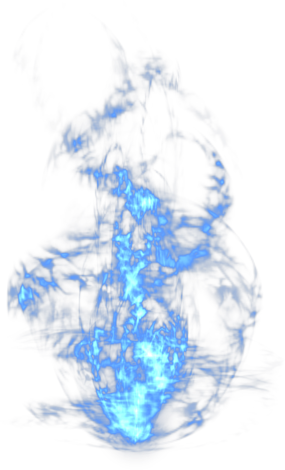 Blue Picture Light Dynamic Effect Flame - Blue Flames Effect ...